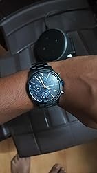 Titan Neo Splash Blue Dial Quartz Multifunction Stainless Steel Strap ...