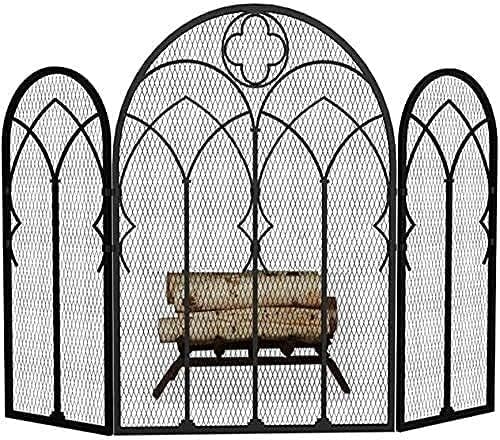 Amazon.com: Fireplace Screen Spark Guard Fireplace Screen,Spark ...