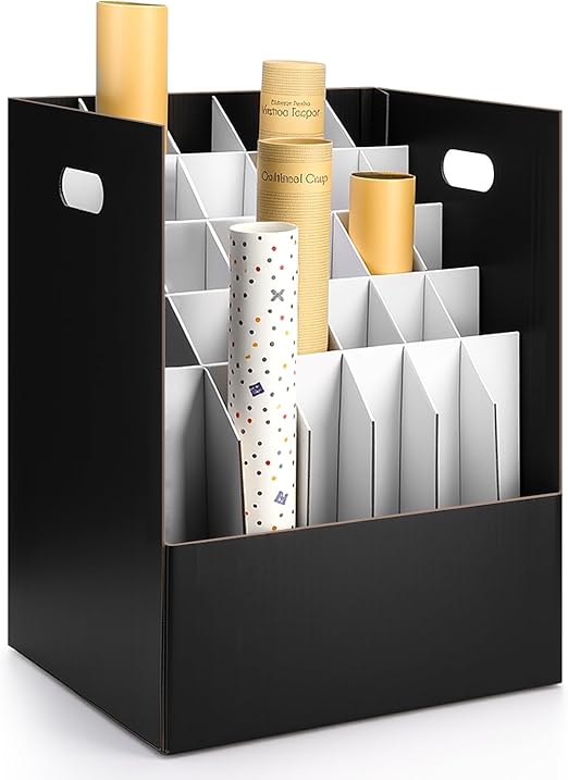 Amazon.com: MotiMind 50 Slots Vertical Blueprint Storage Organizer Roll ...
