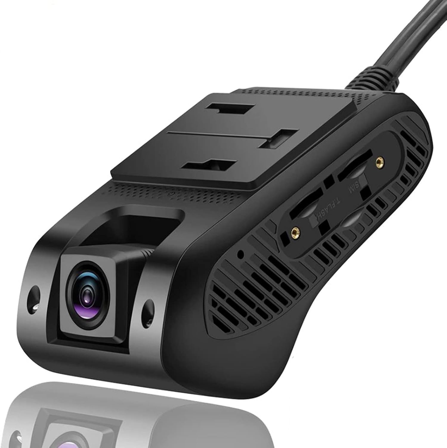 Câmera veicular Dash Cam 4G com câmeras duplas vídeo ao vivo ...