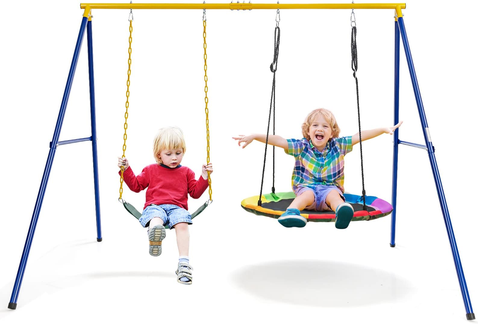 Amazon.com: Trekassy 440lbs Swing Stand Frame, Heavy Duty Metal Swing ...