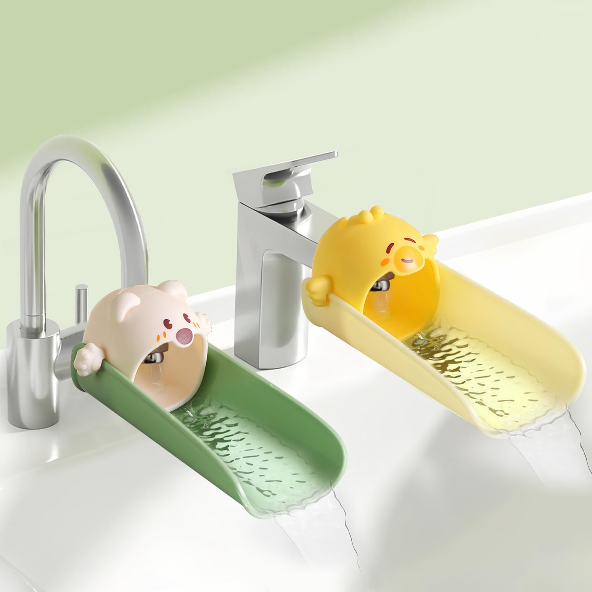 Amazon.com : Yonisun Faucet Cover, Leaf Design Safety Faucet Extender ...