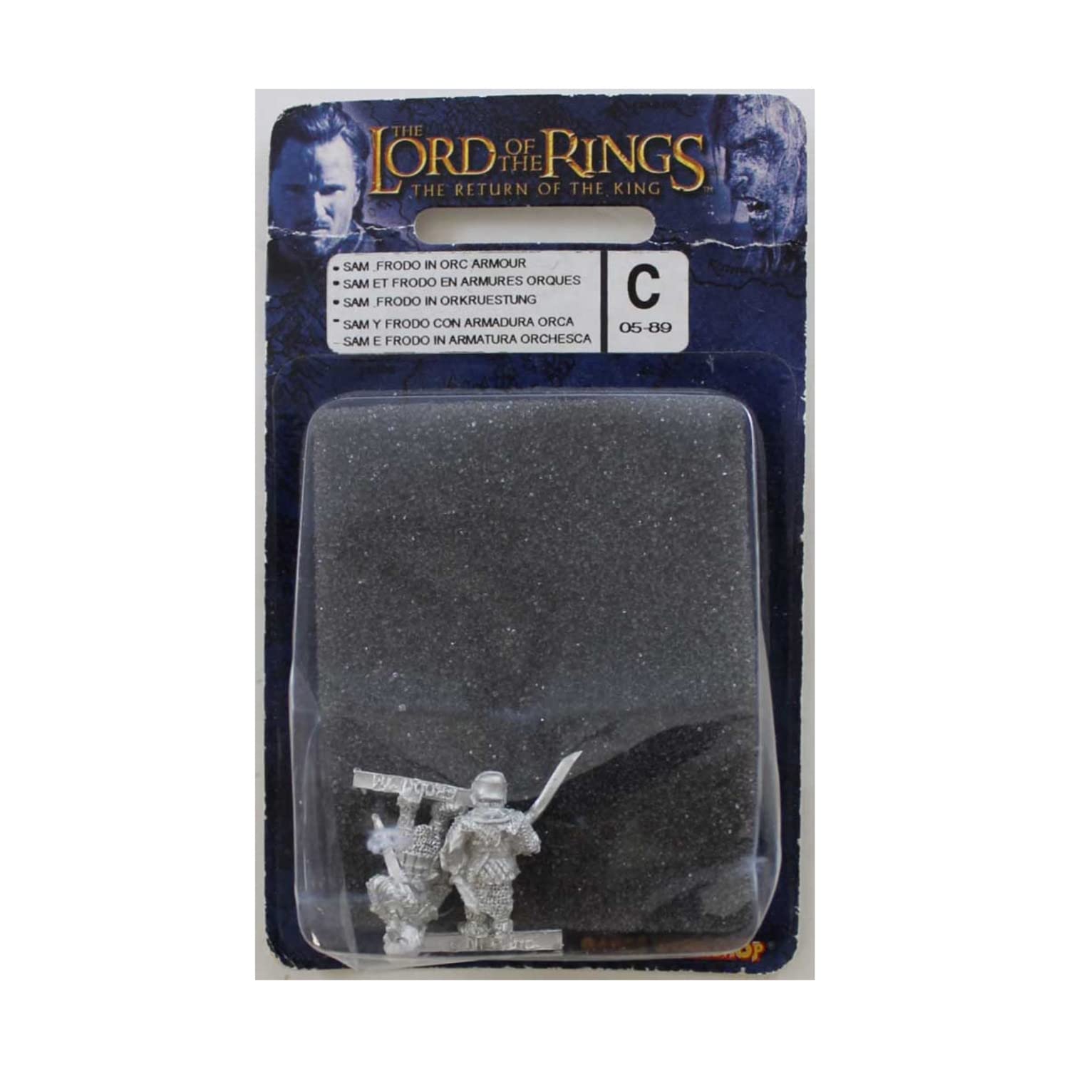 Amazon.com: Games Workshop Lord of the Rings Sam and Frodo in Orc Armor ...