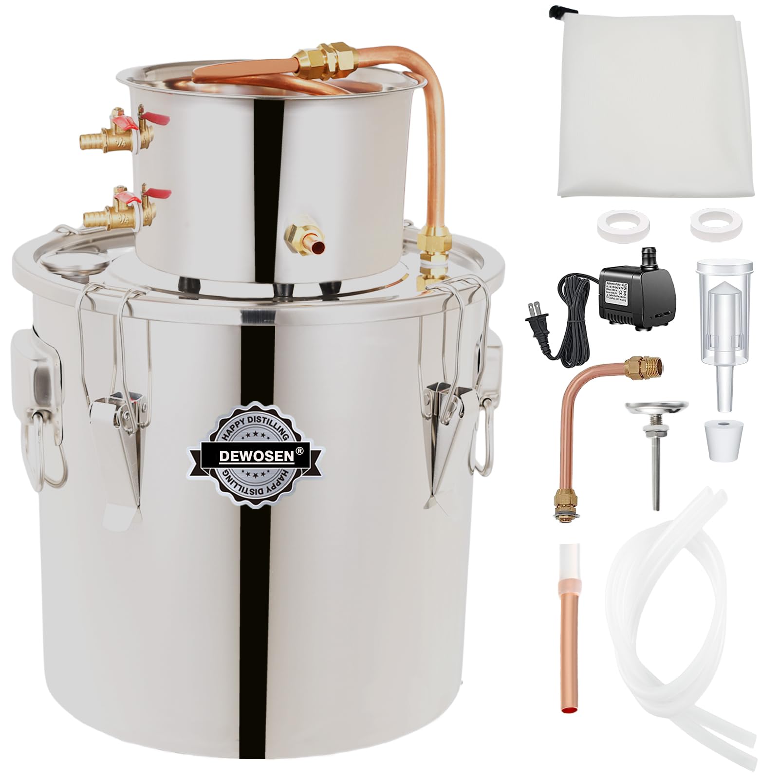 5 Gallon Stainless Steel Still Speakeasy Pro Moonshine Still 5