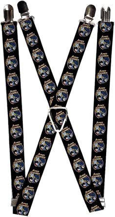 Cheech & Chong Suspenders, Cheech and Chong Next Movie Pose Black Red ...