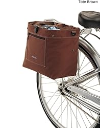 Amazon.com : Electra Rear Rack Expandable Tote Bag (Brown) : Bike ...