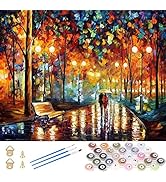 TARATH Malen Nach Zahlen Erwachsene Blume, DIY Handgemalt Ölgemälde ...