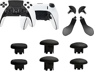 Amazon.com: 10in1 Replacement Accessories Parts for PS5 Edge Controller ...