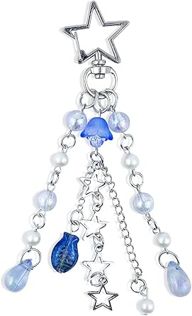 Yovell Cute Keychain Y2K Aesthetic Kawaii Keychain Charms Accessories ...