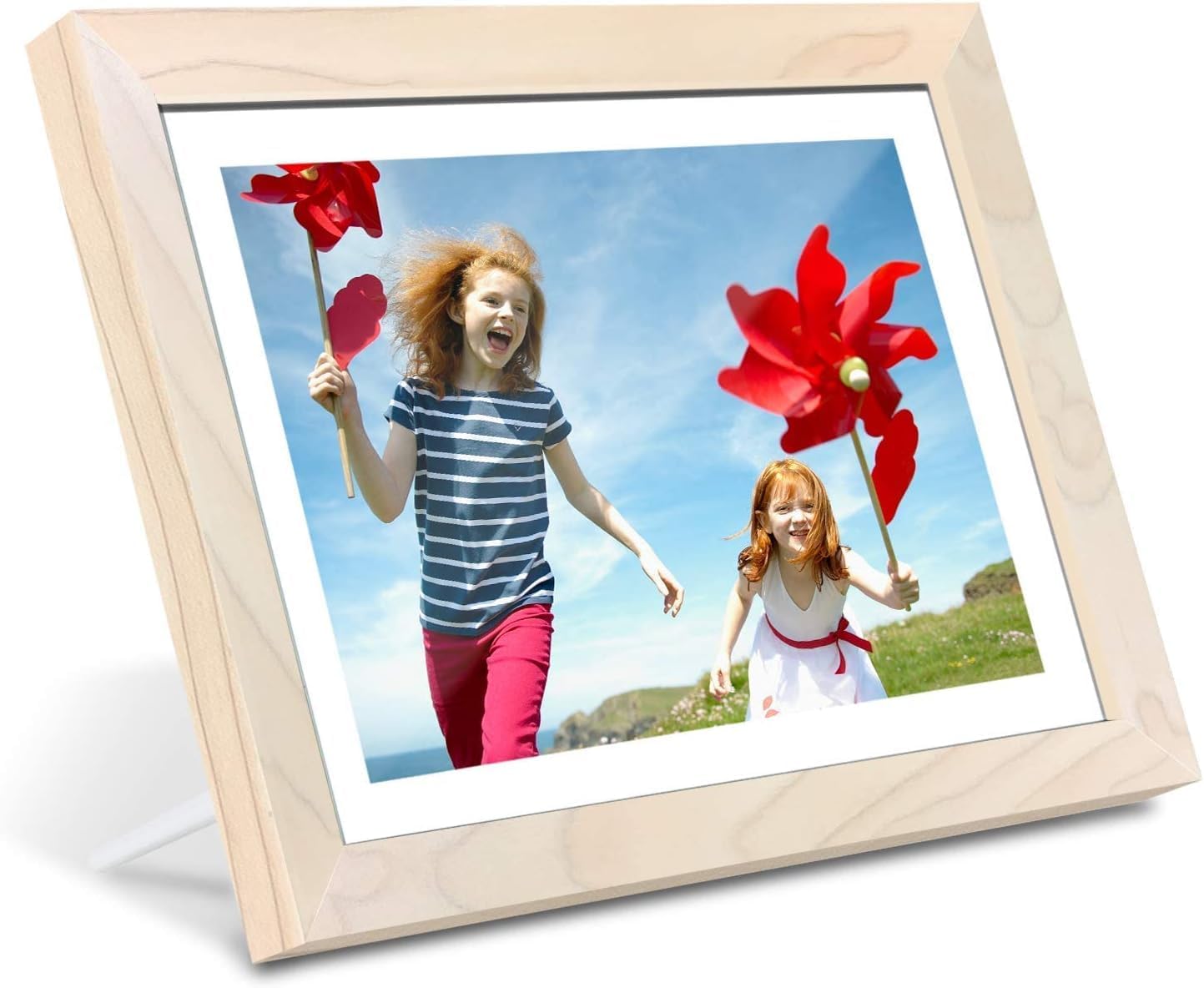 Amazon.com: AEEZO Digital Picture Frame 10.1 Inch 1280x800 IPS Touch ...