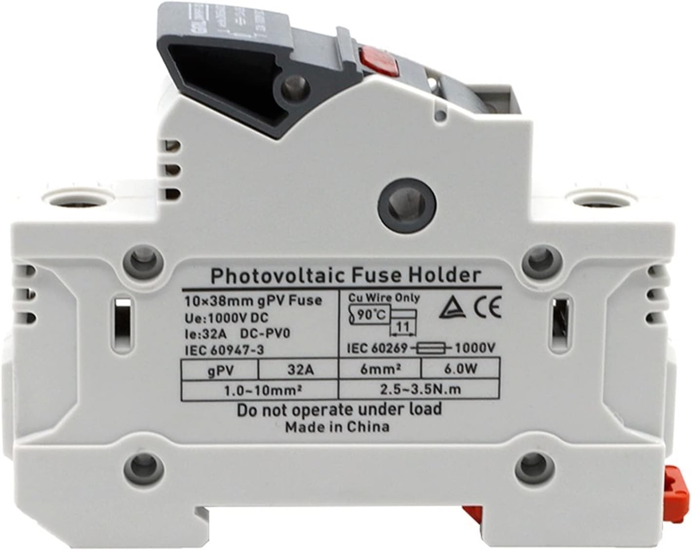 Amazon.com: 1pcs Solar PV Fuse Holder 1000V with Indicator Light DC ...