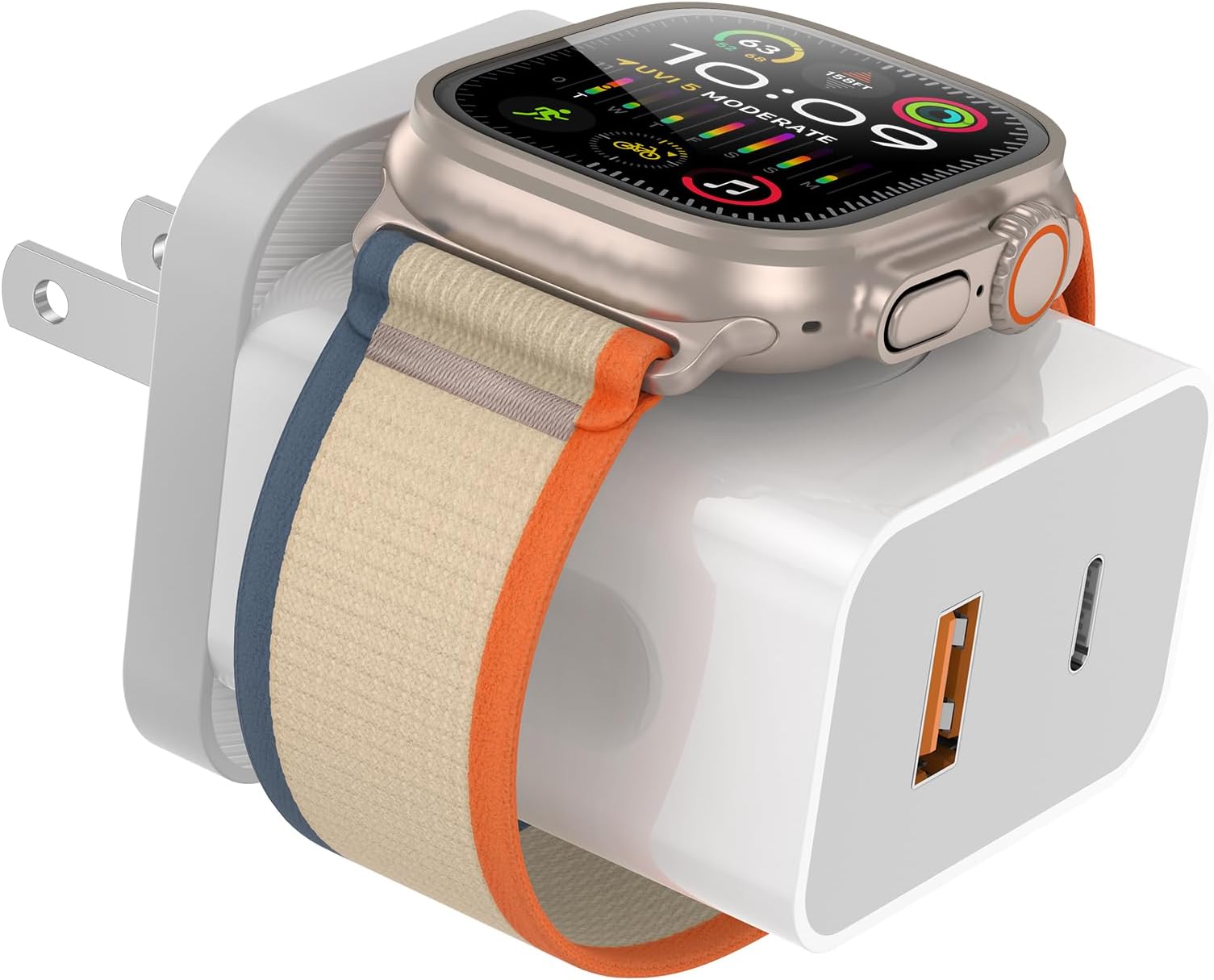 Amazon.com: 20W for Apple Watch Charger,Dual Port USB C Wall Charger ...