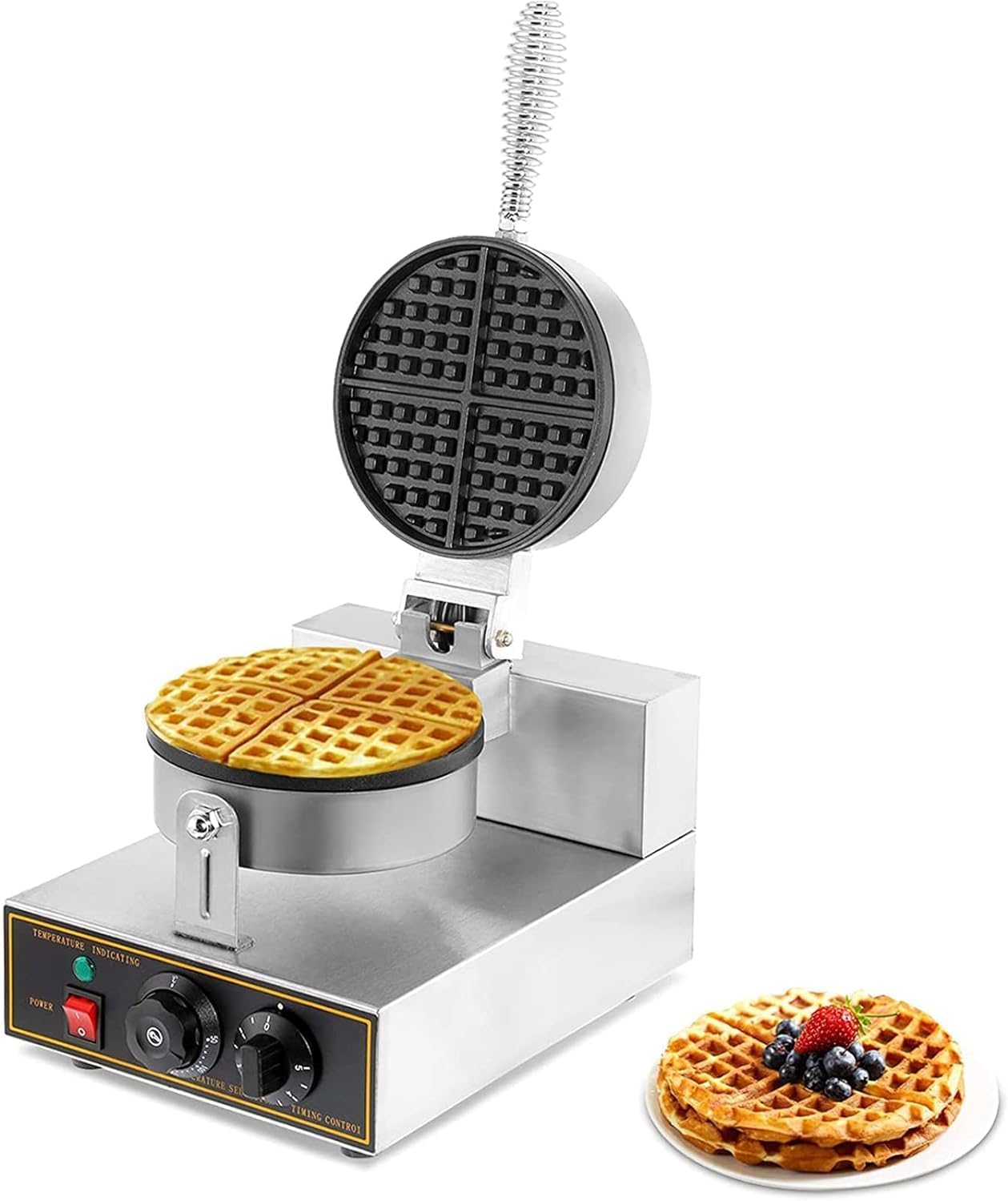 Rotary Waffle Maker Machine 4 Slot with 3 Year Warranty : Amazon.in ...