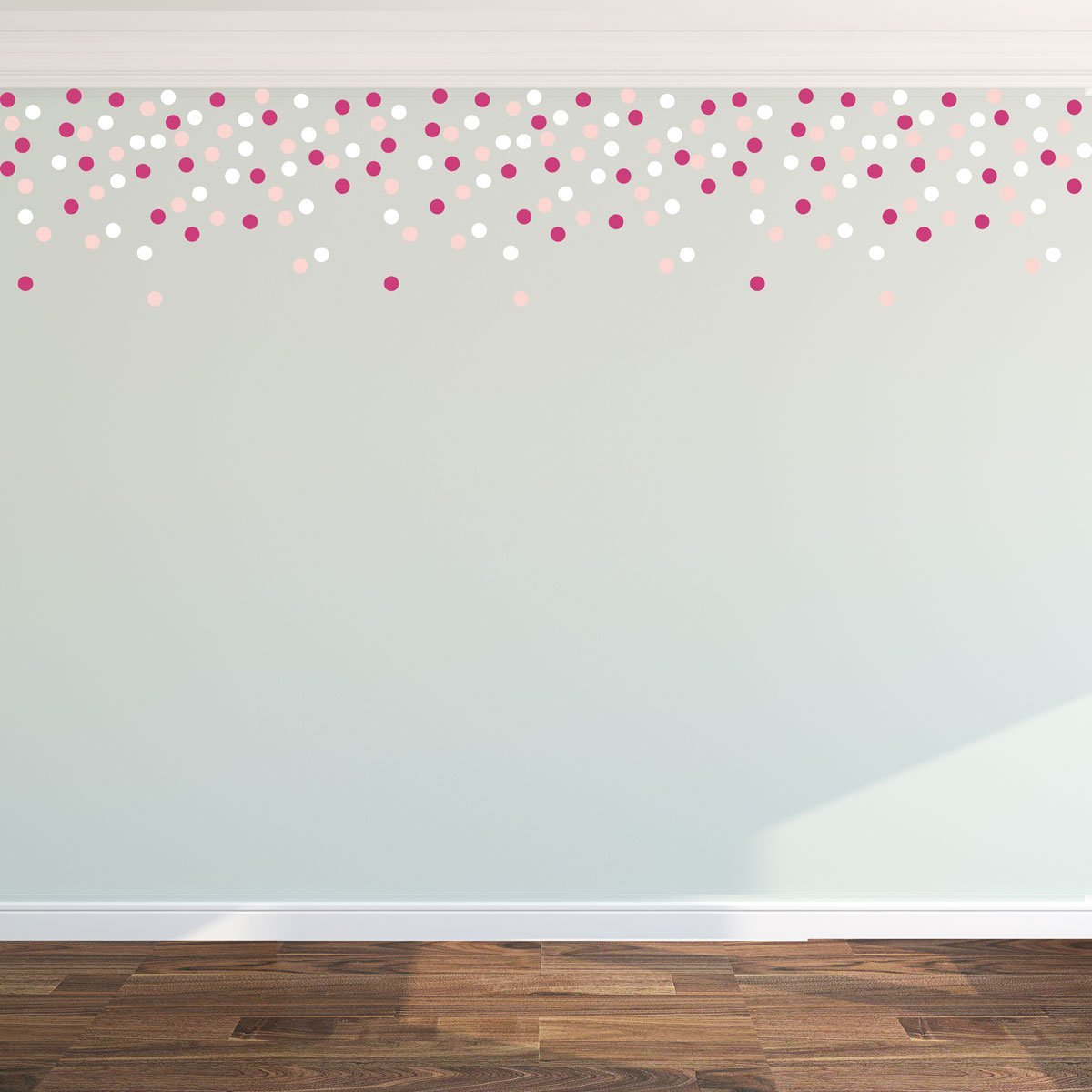 Amazon.com: Confetti Polka Dots Wall Decal Stickers 3 color set - 2 ...