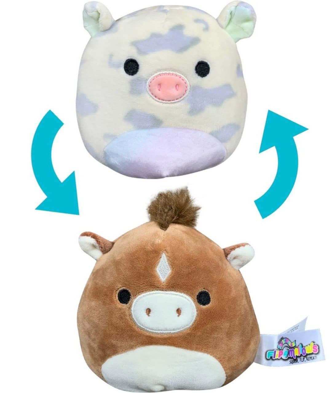 Buy Squishmallow Official Kellytoy Flip a Mallow 5 inch Soft Squishy ...