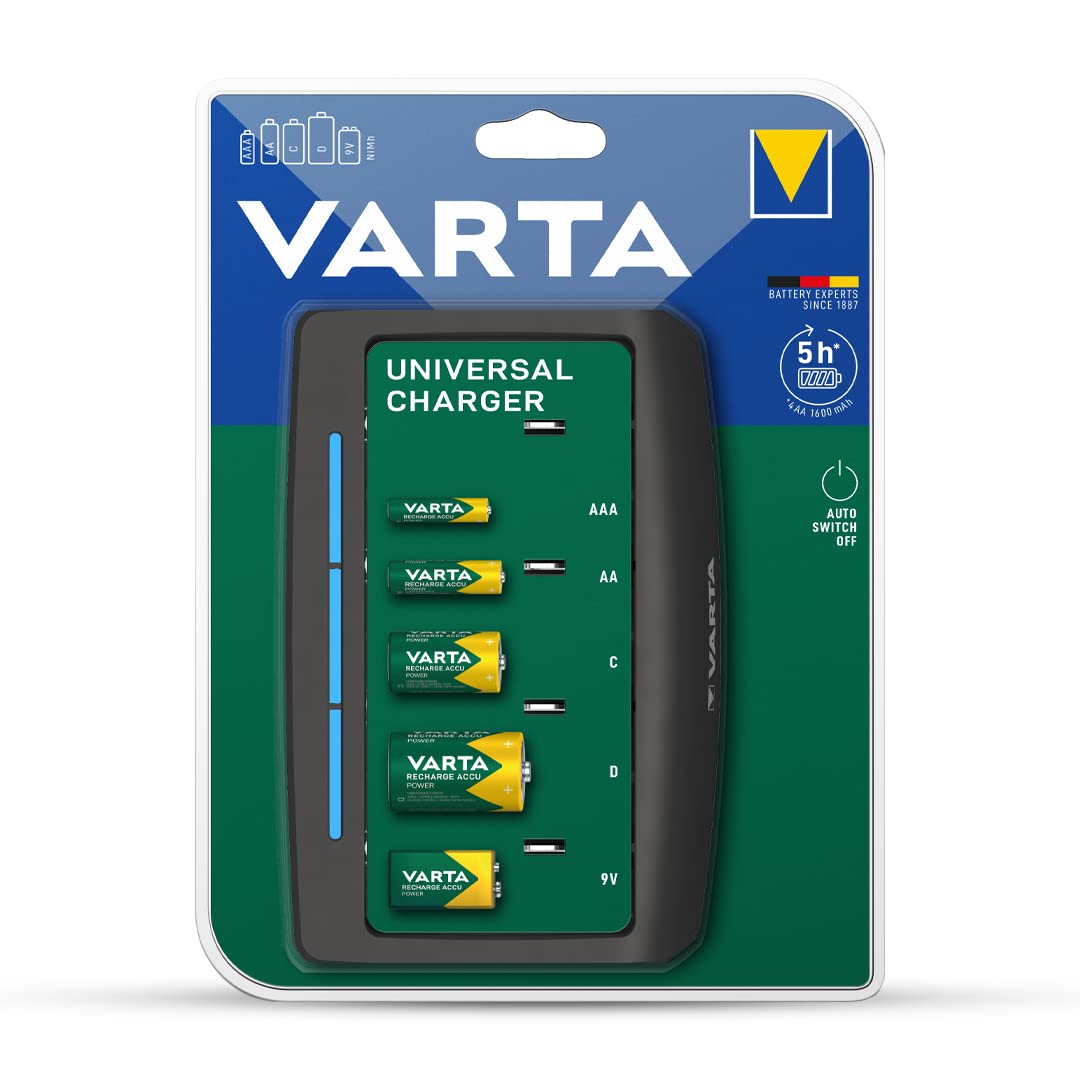 Buy Varta 57668 Universal Battery Charger Online at Low Prices in India ...