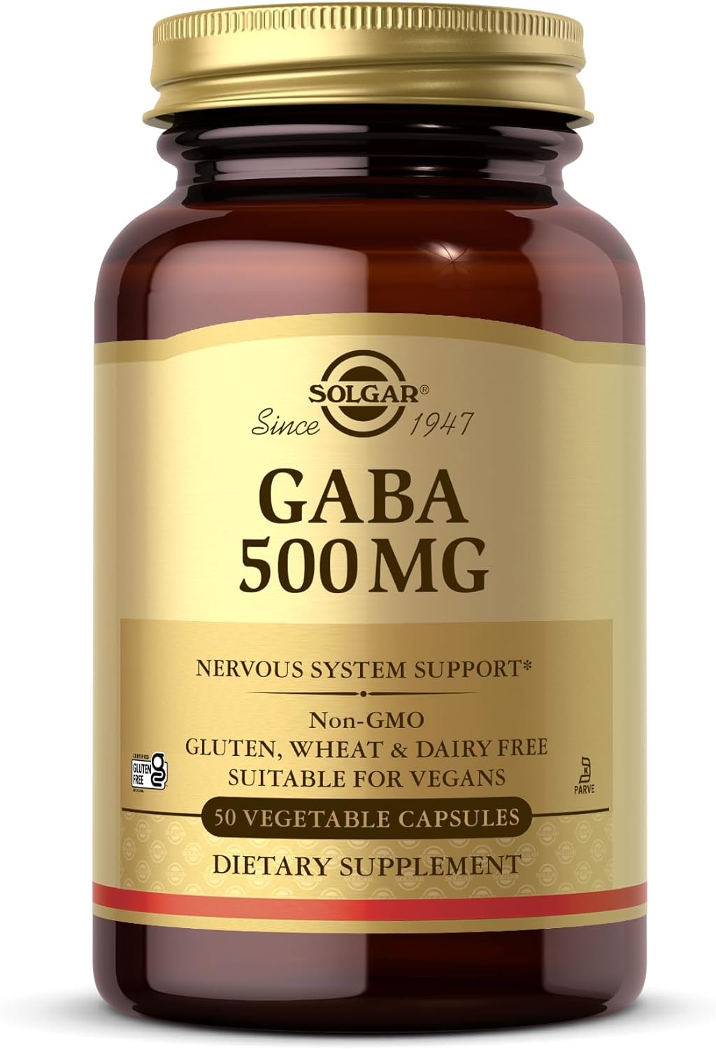 Solgar Gaba 500 Mg, 50 Gélules Végétales : Amazon.com.be: Hygiène et Santé