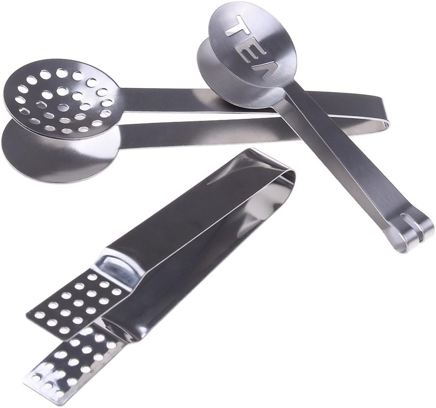 Amazon.com: Norpro 2 X 5528 Stainless Steel Tea Bag Squeezer, Silver ...