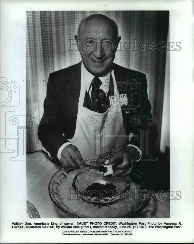 Historic Images - Foto de prensa de William Zee, Rey de Caviar de ...