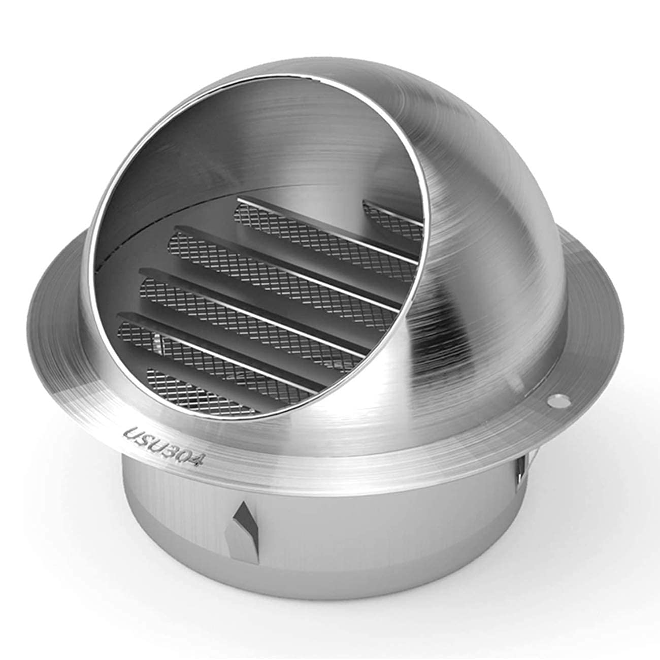 Wall Mountable Vent Cowl Cap 304 Stainless Steel Wall Air | Desertcart ...