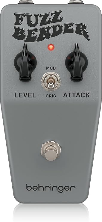 Amazon.com: Behringer FUZZ BENDER Guitar Effects Pedal for Distortion ...