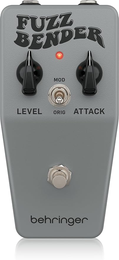 Amazon.com: Behringer FUZZ BENDER Guitar Effects Pedal for Distortion ...