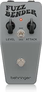 Amazon.com: Behringer FUZZ BENDER Guitar Effects Pedal for Distortion ...