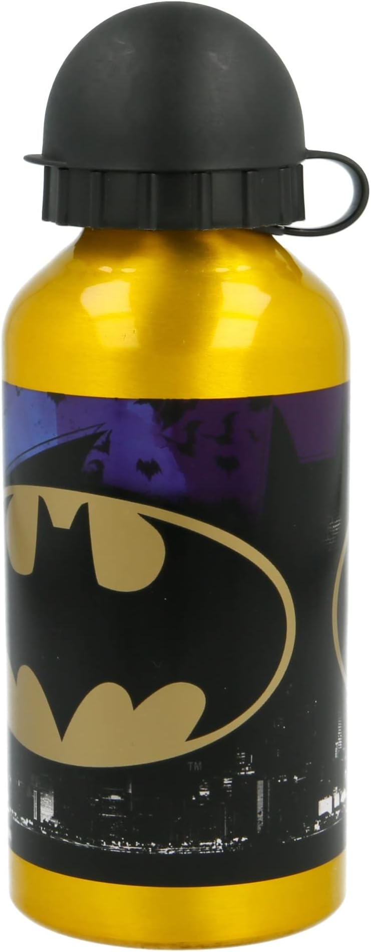 Batman Plastic Bottle with Straw BPA Free - 580 ml School Water Bottle ...