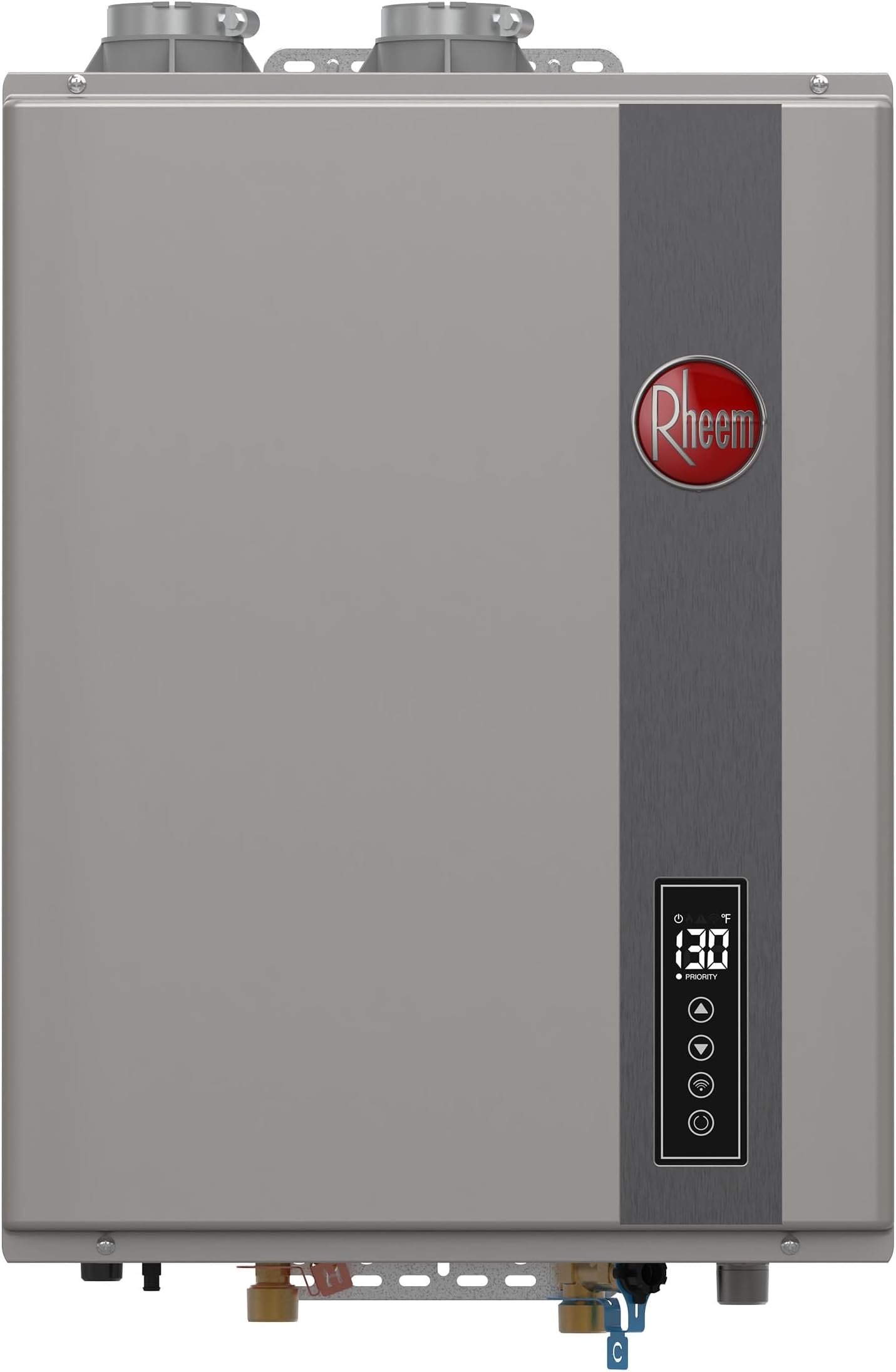 Rheem RTGH-95DVELN-3 Super High Efficiency Condensing Indoor Tankless ...