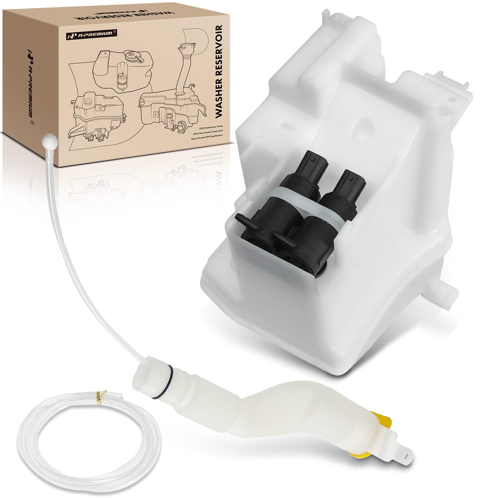 Amazon.com: A-Premium Windshield Washer Reservoir Compatible with ...