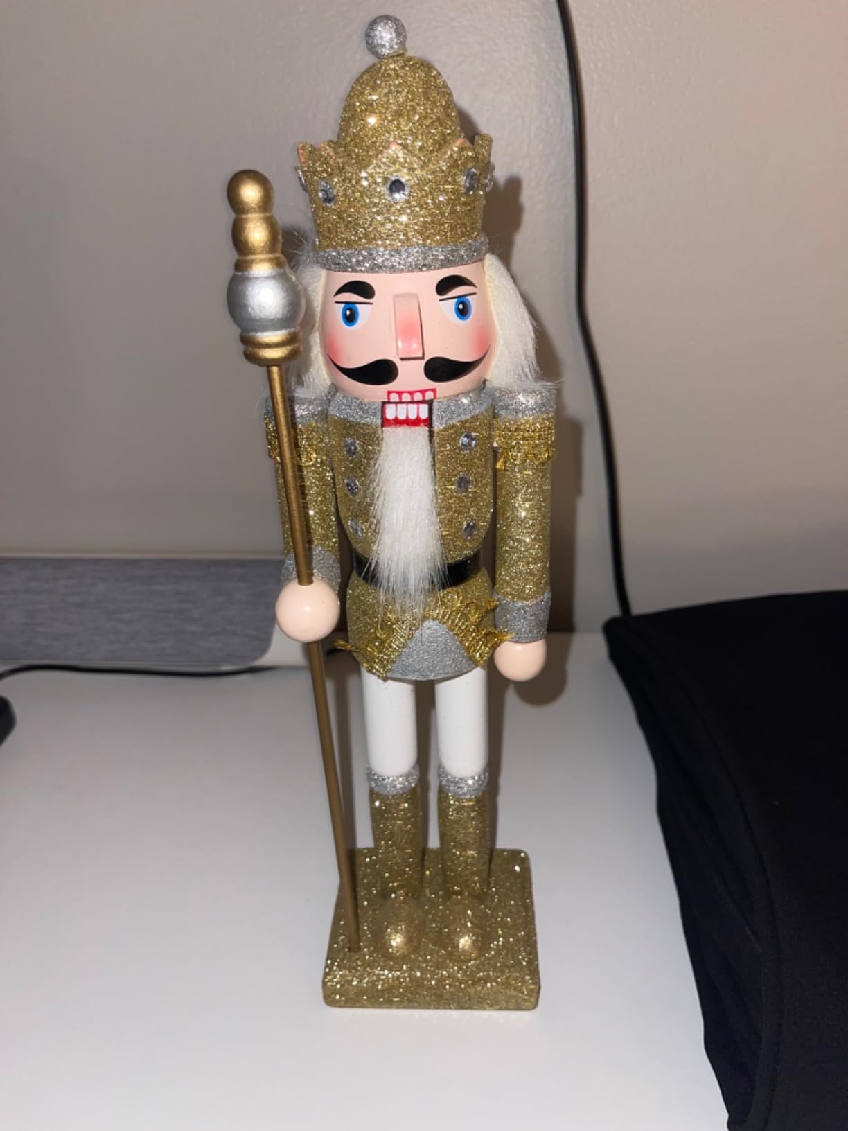 Amazon.com: 1pc Nutcracker Figures Wooden Nutcrackers Nutcracker Christmas Decor Nutcracker ...