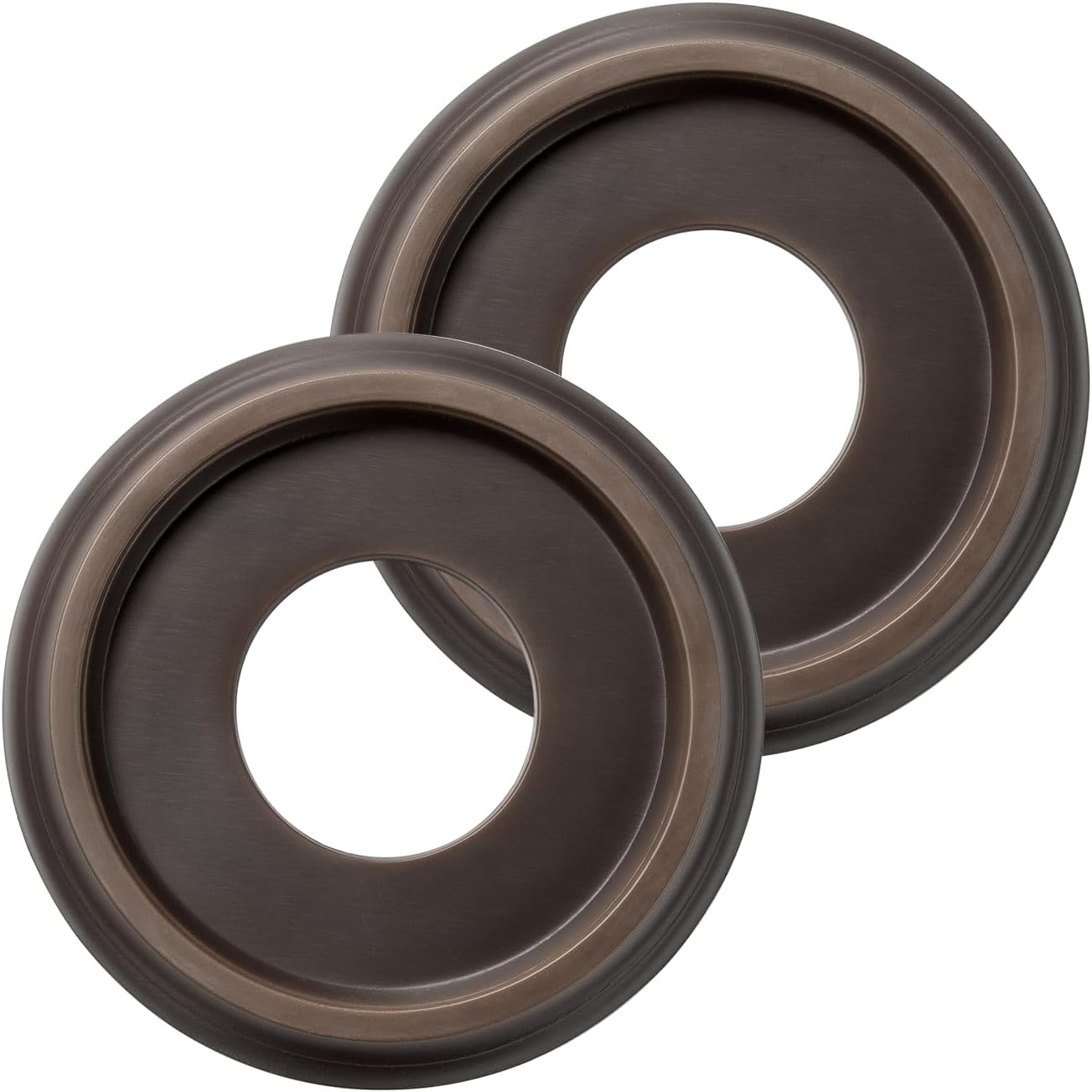 EIFHYT Matte Wood Grain Oil Rubbed Bronze PU Ceiling Medallions for ...