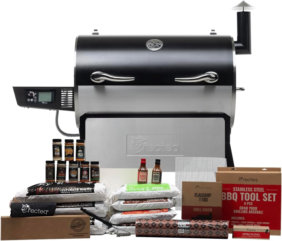 Amazon.com : recteq Patio Legend 410 Pellet Smoker Grill with Wifi ...