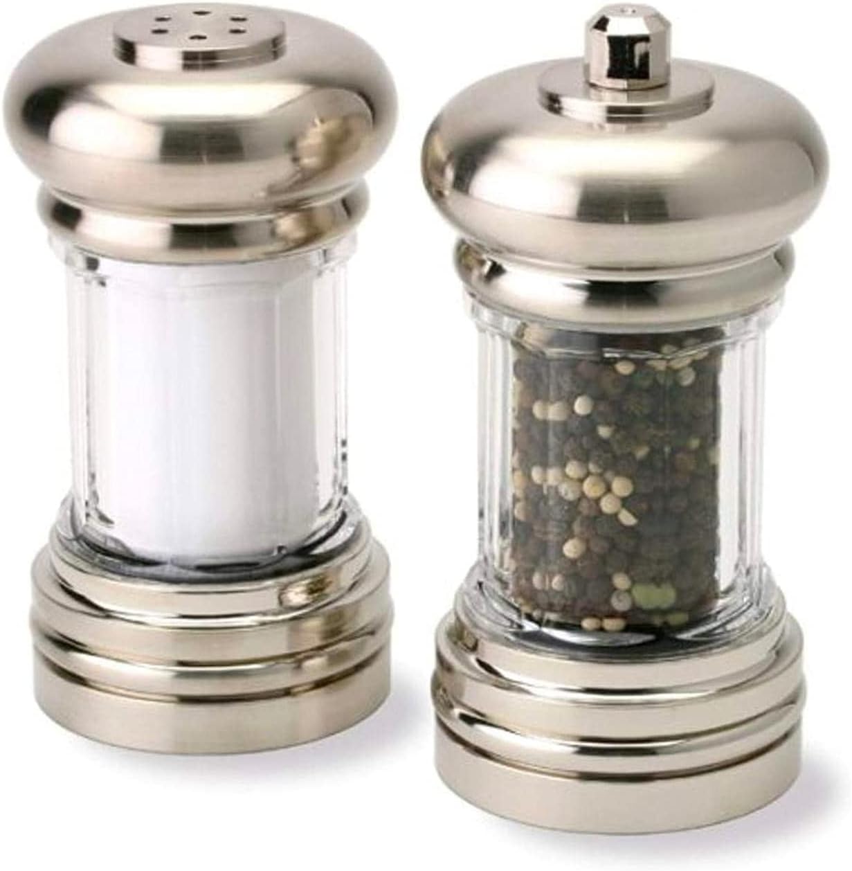 Amazon.com: Olde Thompson 3948-00 Twin Grinder, Peppermill and Salt ...