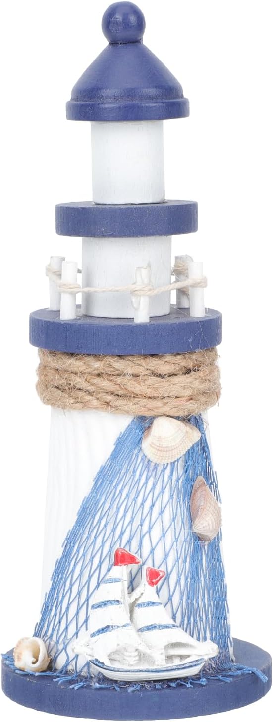 Amazon.com: ARTIBETTER Nautical Lighthouse Decor mini Lighthouse ...