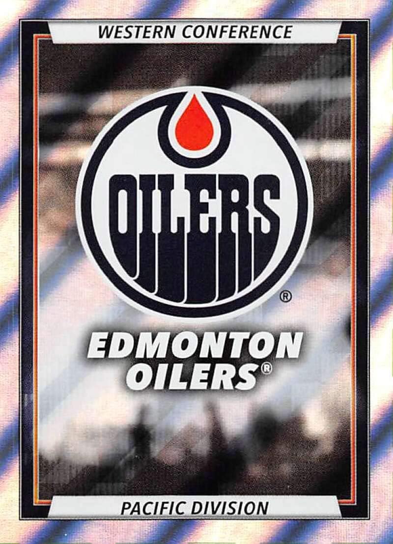 Amazon.com: 2020-21 Topps NHL Sticker #188 Edmonton Oilers Foil ...