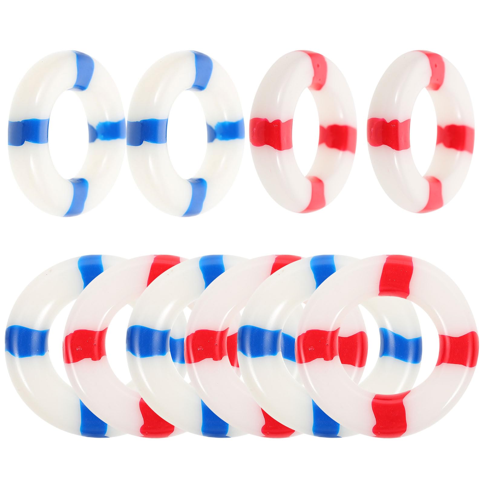 Amazon.com: BESTOYARD 50pcs Micro Landscape Life Ring Mini Nautical ...