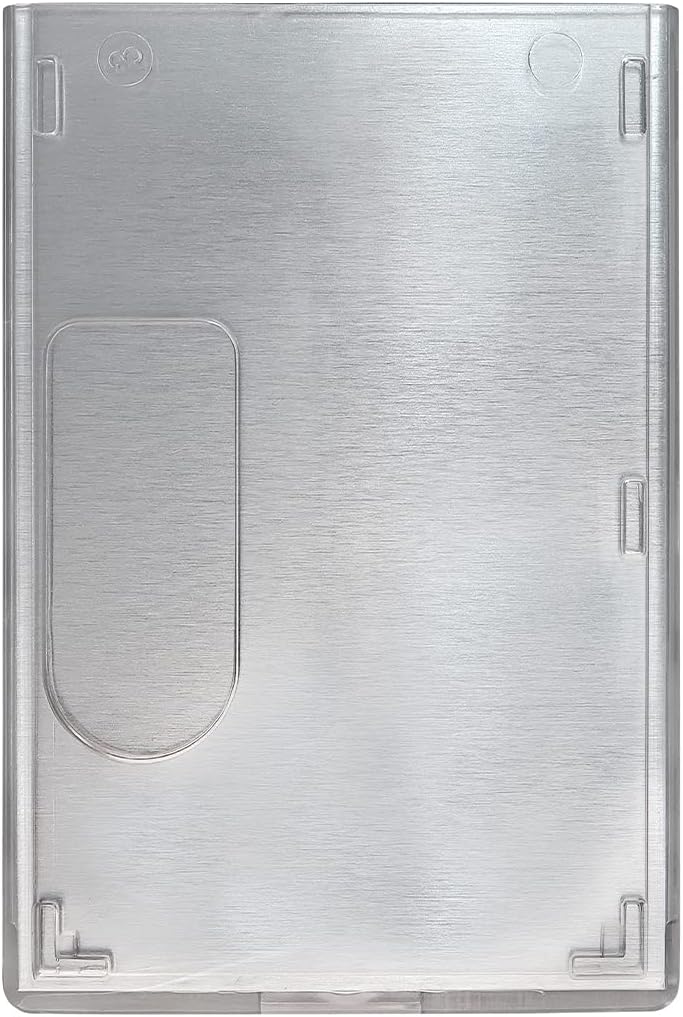 Amazon.com : RFID Blocking Rigid Shielded 2-Card Badge Holder ...