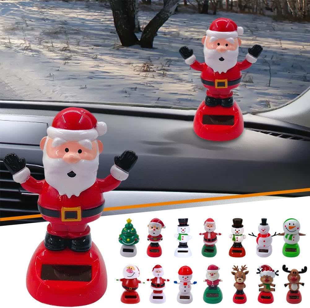 Amazon.com: Christmas Solar Powered Dancing Toy,Solar Christmas Dancing ...