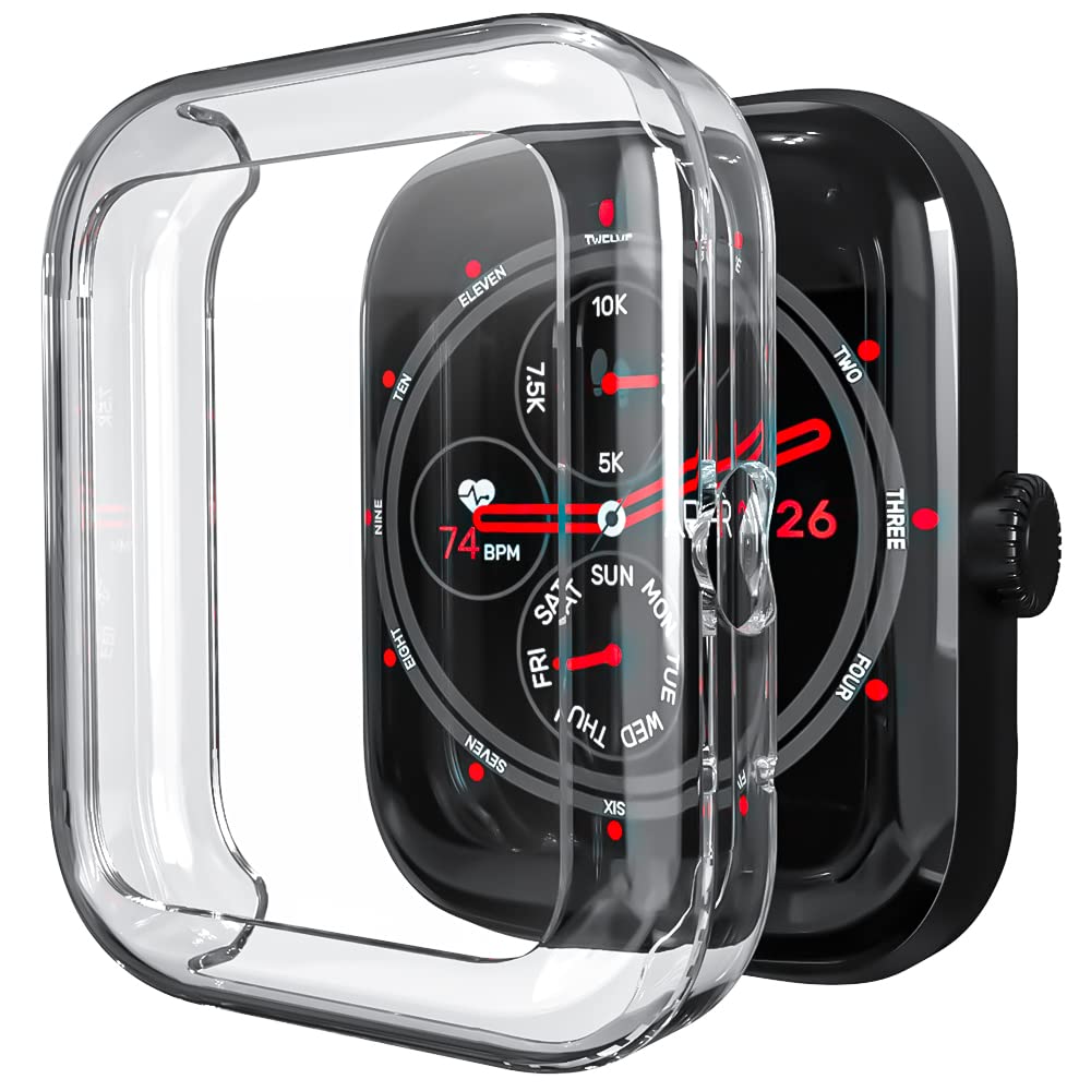 Sounce Watch Case Compatible for Boat Wave Style Tempered Glass Screen ...