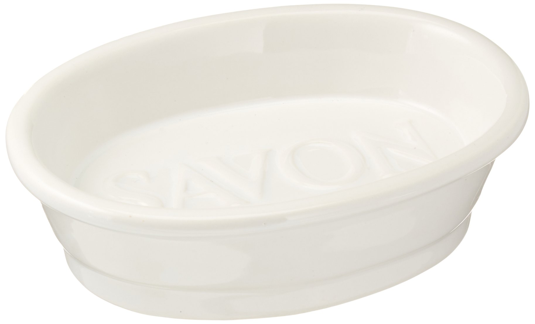 Amazon.com: Abbott Collection Oval Savon Soap Dish - Ceramic (5" L ...