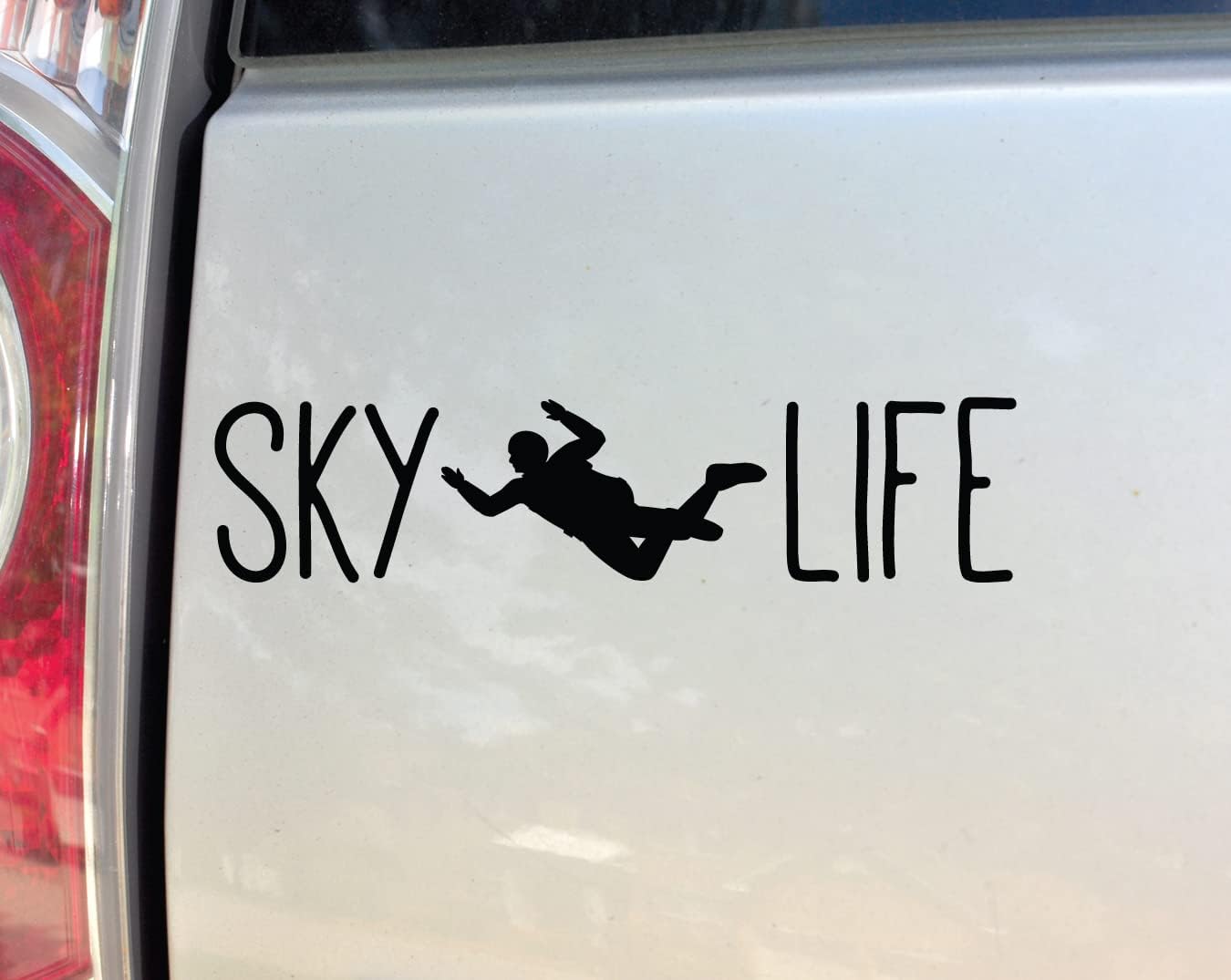 Amazon.com: Sky Life Skydive Skydiving Vinyl Decal Laptop Car Truck ...