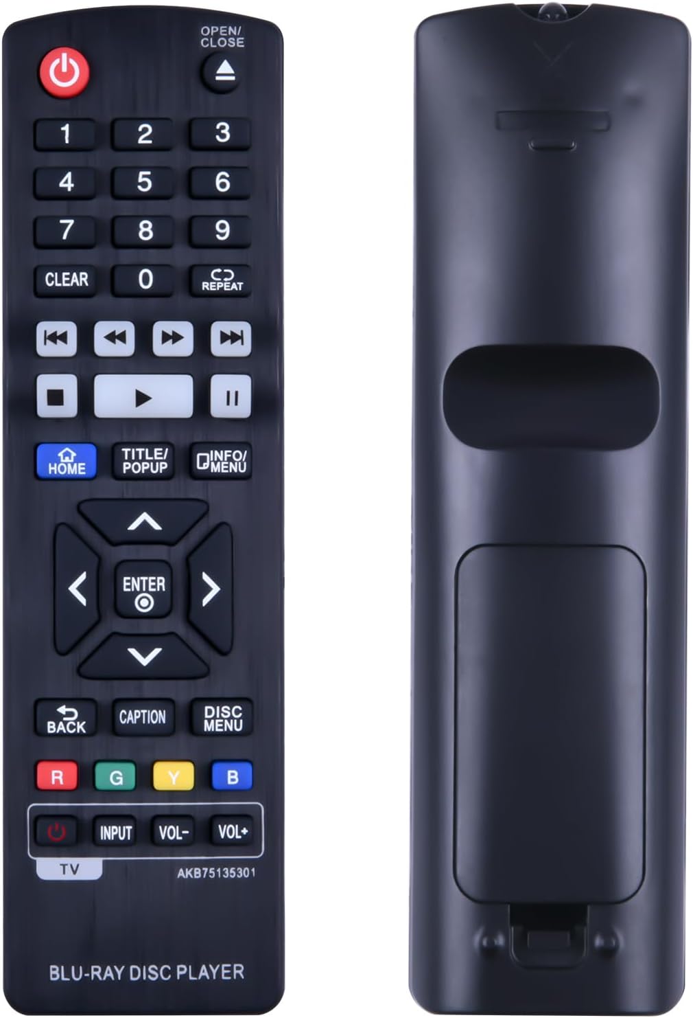 Amazon.com: AKB75135301 Replace Remote Control Compatible for LG Blu ...