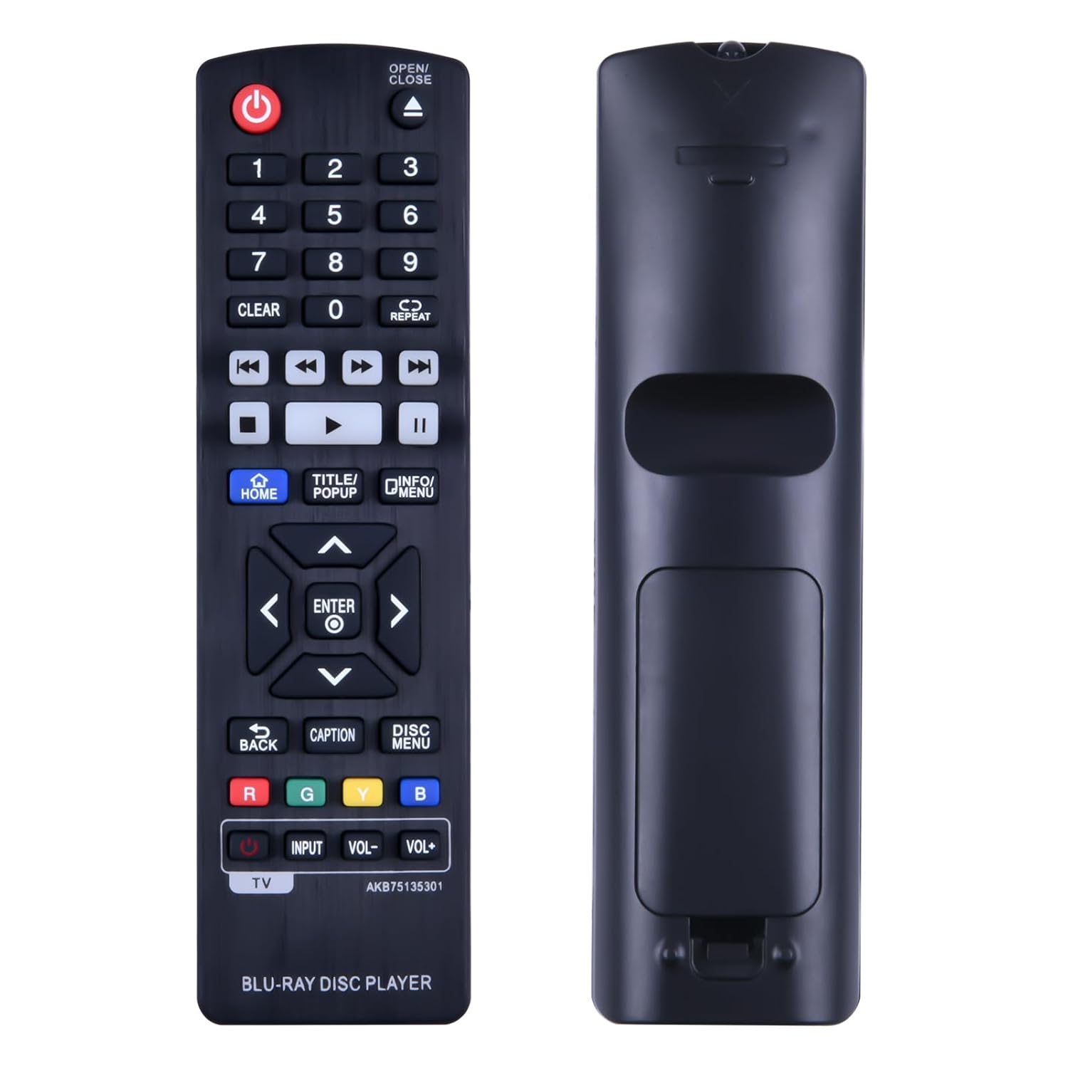 Buy AKB75135301 Replace Remote Control Compatible for LG Blu-Ray Disc ...
