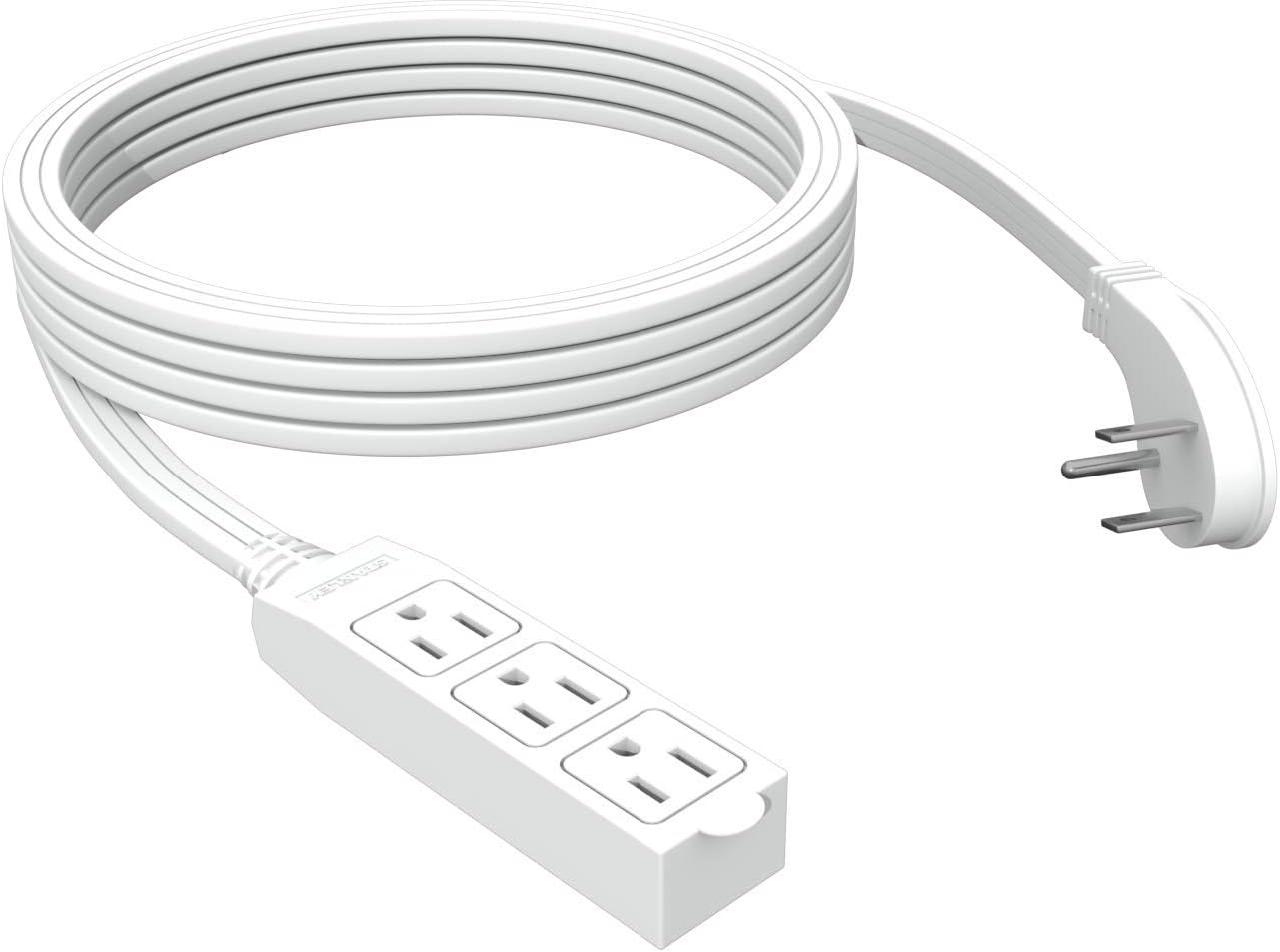Stanley 31311 CordMax Couch Polarized Twin Indoor Extension Cord, 6 ...