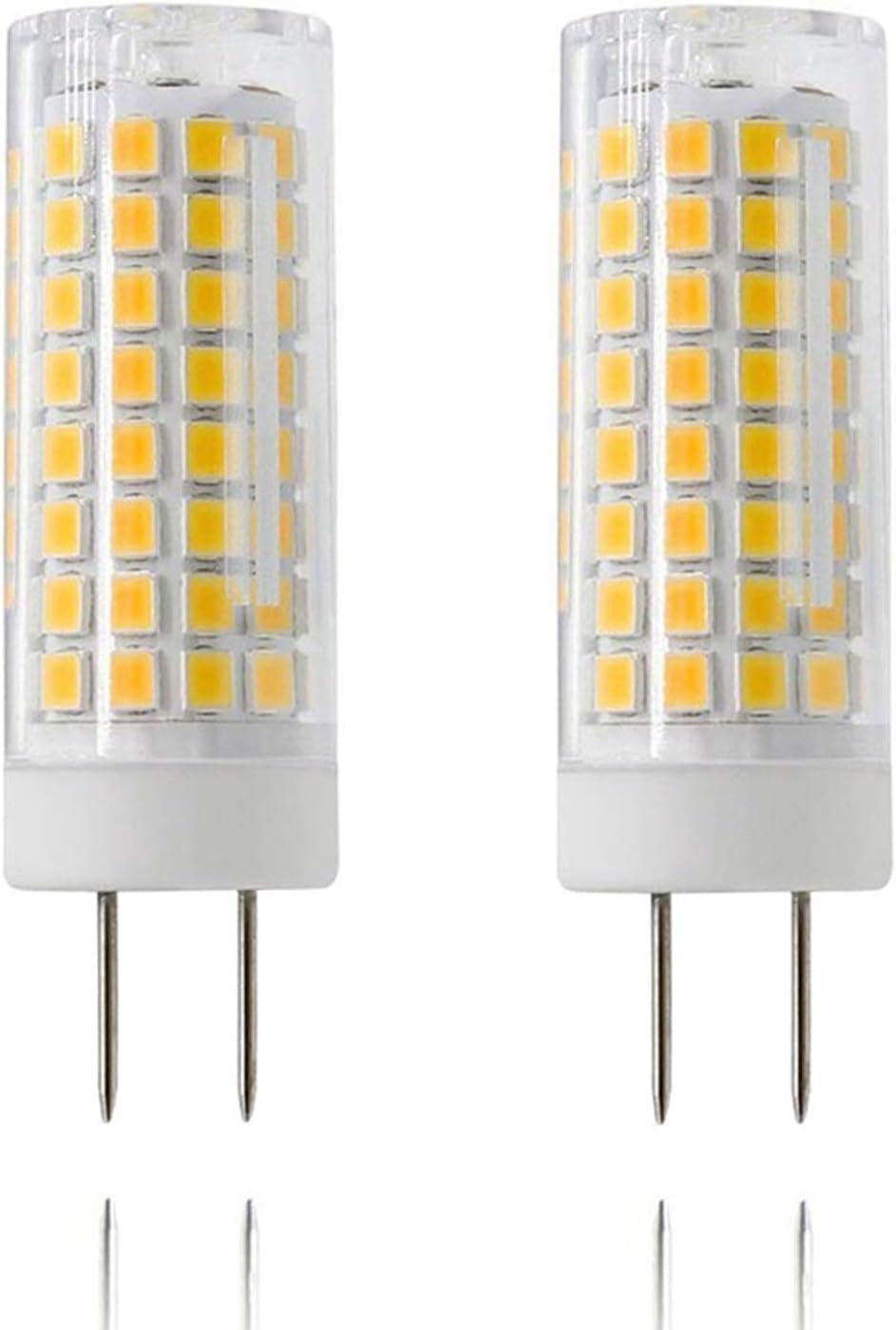SYXKJ GY8.6 LED Bulb, 7W G8 Led Lamps, 75W Halogen Bulb Replacement ...
