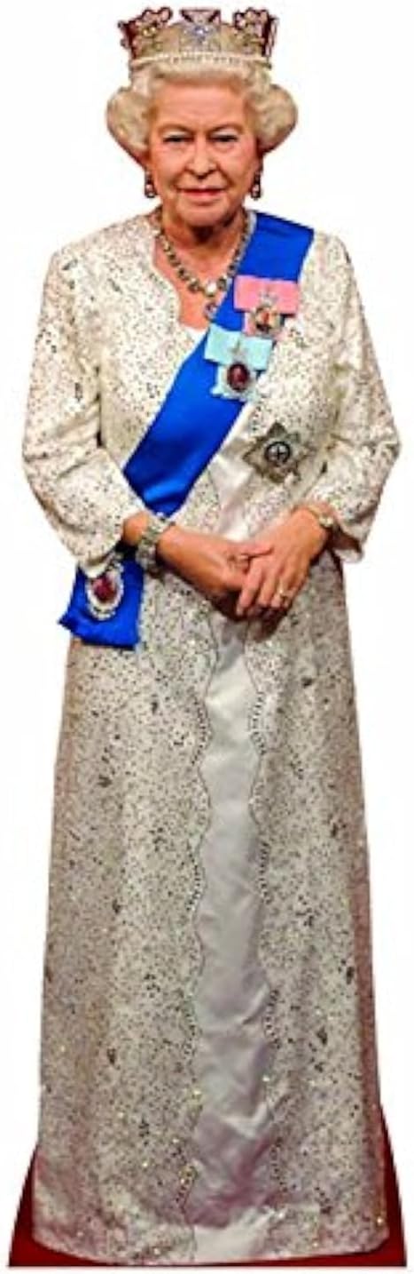 Amazon.com: Queen Stand-In Lifesize Standup Cardboard Cutouts 73 x 36in ...