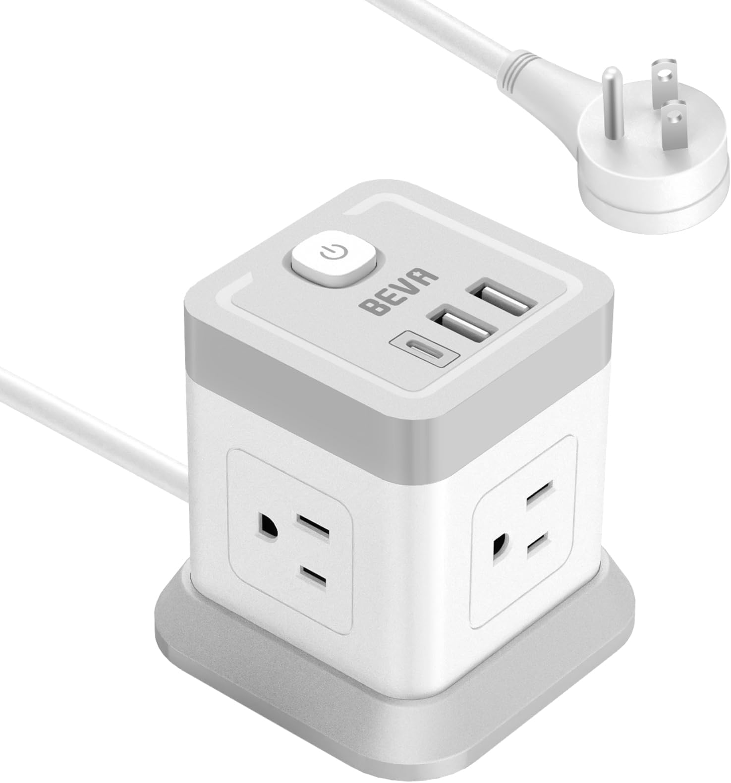 Amazon.com: Power Strip with USB-C (3.0A), TOPREK Power Strip Surge ...