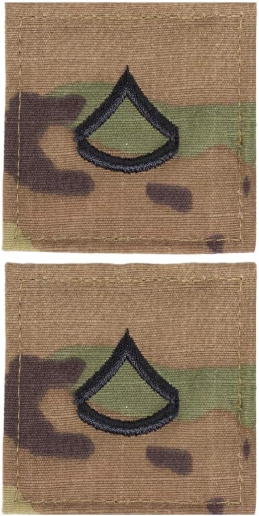 Amazon.com: Army embroidered OCP with hook rank insignia: Private First ...