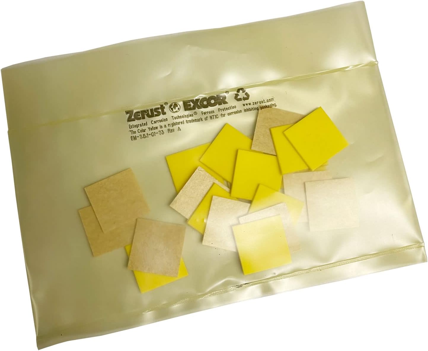 Zerust Rust Prevention Plastabs .75" x .75" (3/4" x 3/4") with Adhesive ...